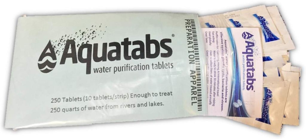 8 Water Purification Tablets and More for Sanitized Drinking Water ...