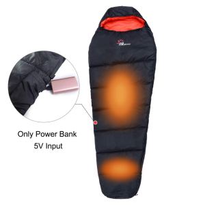 Stay Warm on a Cold Night With an Electric Heated Sleeping Bag