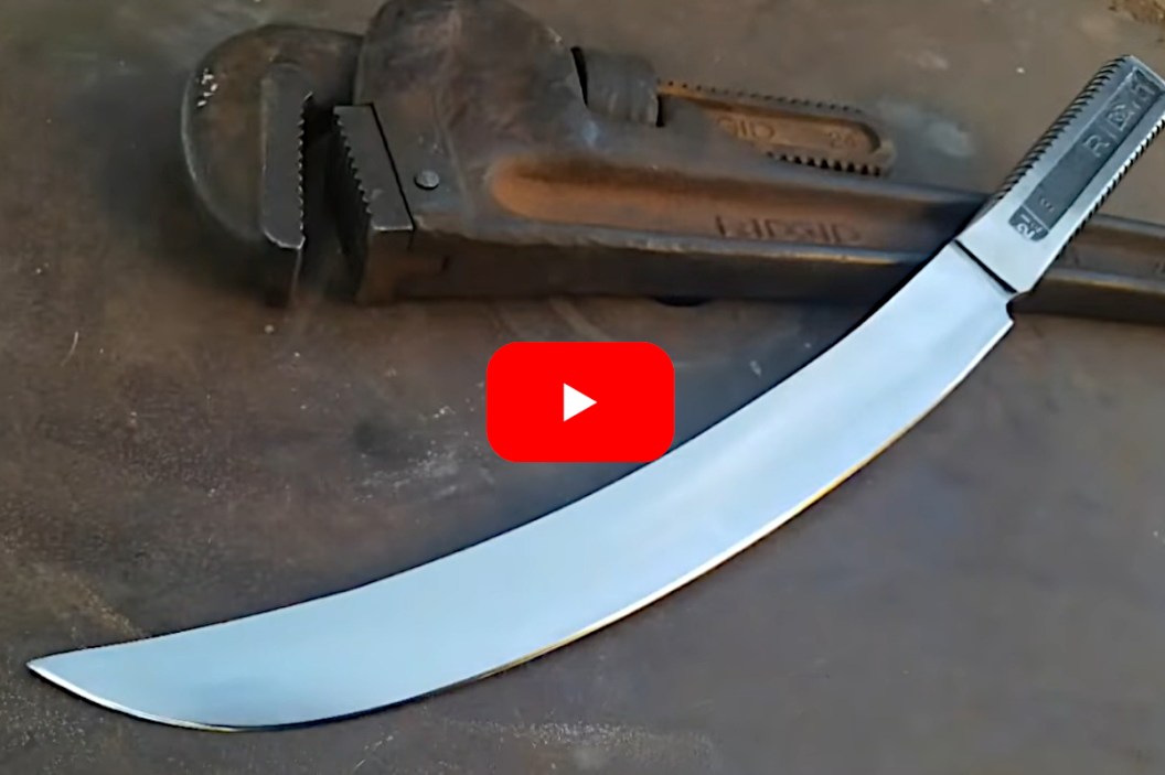 Recycled Metal Knives: 9 Examples of Craftsmanship Turning Junk to ...