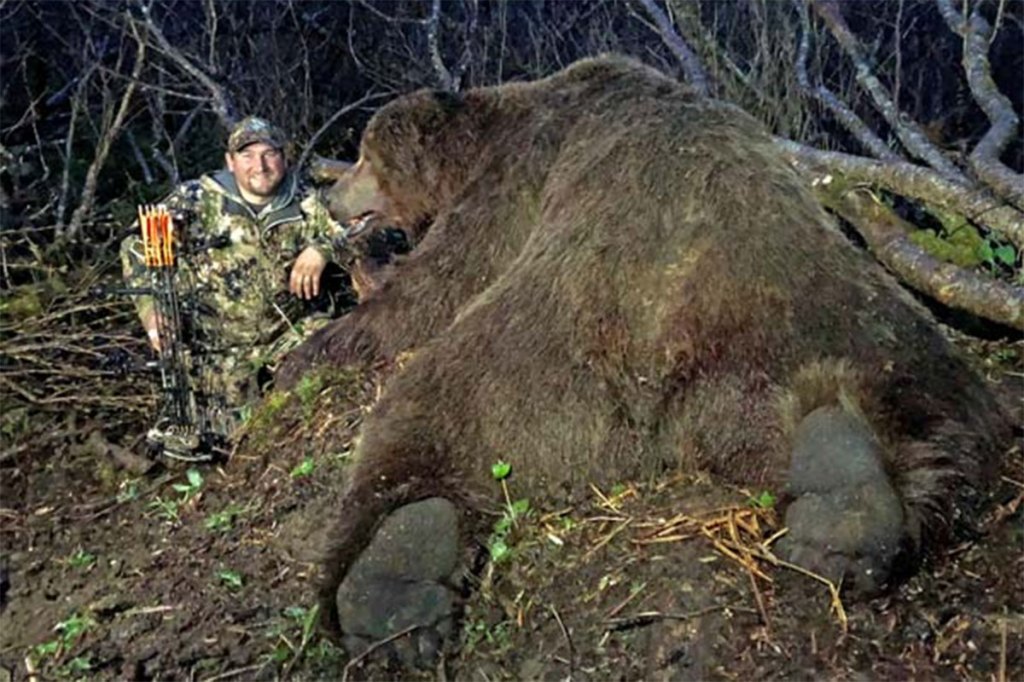 Giant Alaskan Brown Bear is the World Record for Bowhunting - Wide Open Spaces