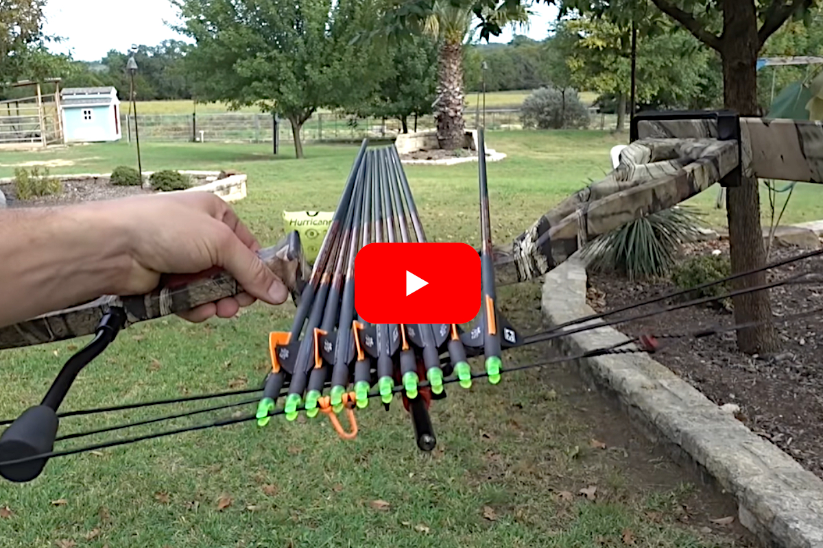 Archer Tries to Shoot 10 Arrows at Once in Video Game Myth-Busting ...