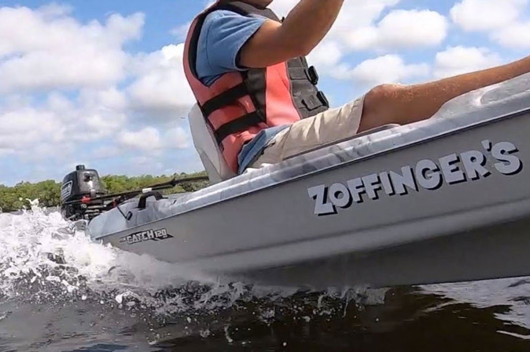 Man Installs a 5HP Outboard Motor on a Kayak - Wide Open Spaces