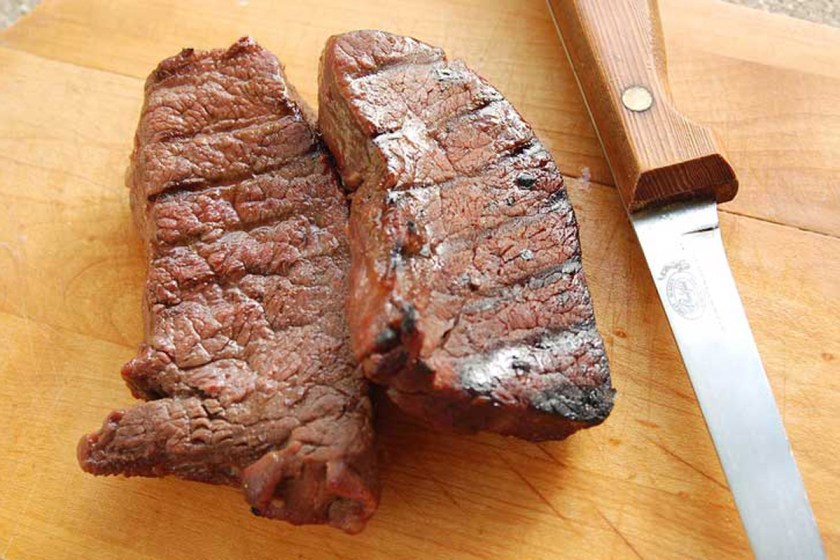 Elk Backstrap Recipe: Lightly Seasoned, Cooked in Cast Iron, and ...