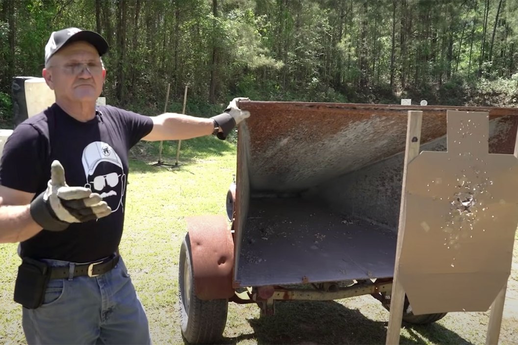 Jerry Miculek's Portable Bullet Trap is Made From $1.69 Worth of Scrap ...