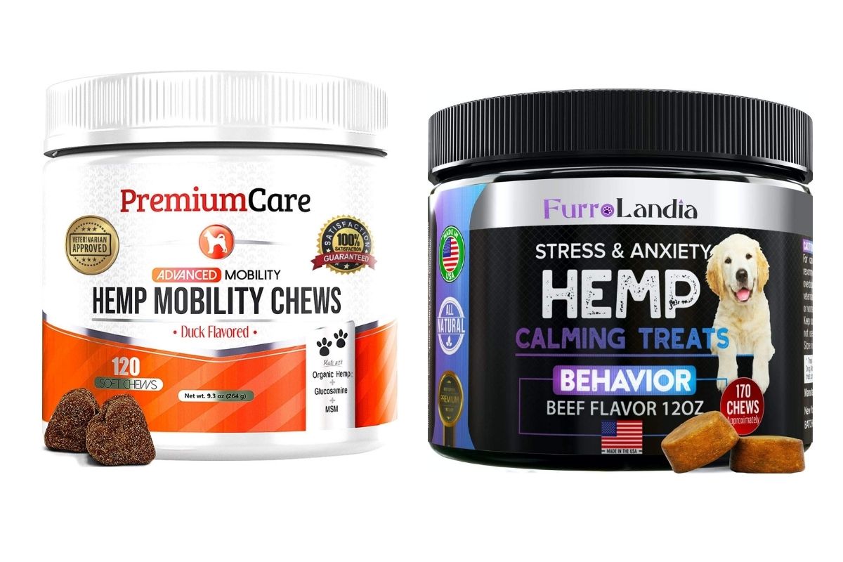 Hemp Chews for Dogs: 2 Best of 2021 (Available on Amazon)