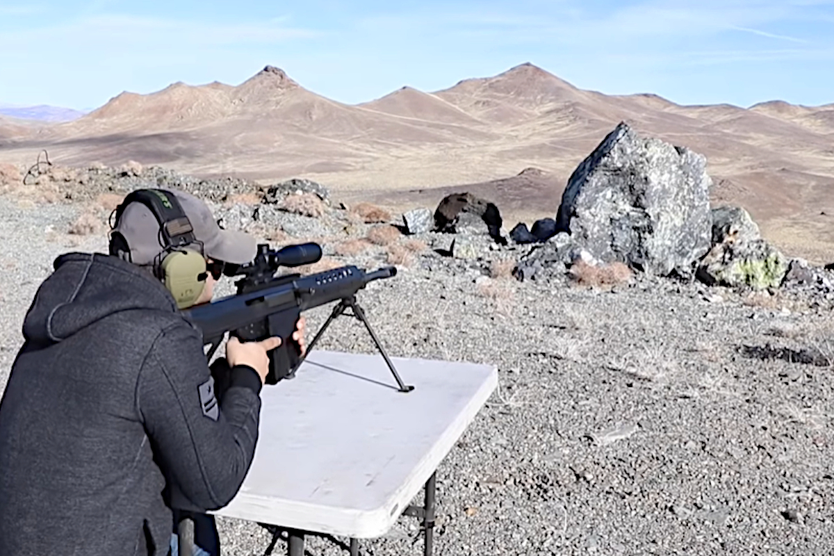 Man Shoots Giant Rock With .50 Cal Rifle to See What Will Happen - Wide ...