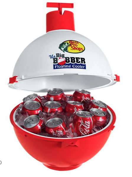 Get Your Favorite Fisherman the Big Bobber Floating Cooler - Wide Open ...