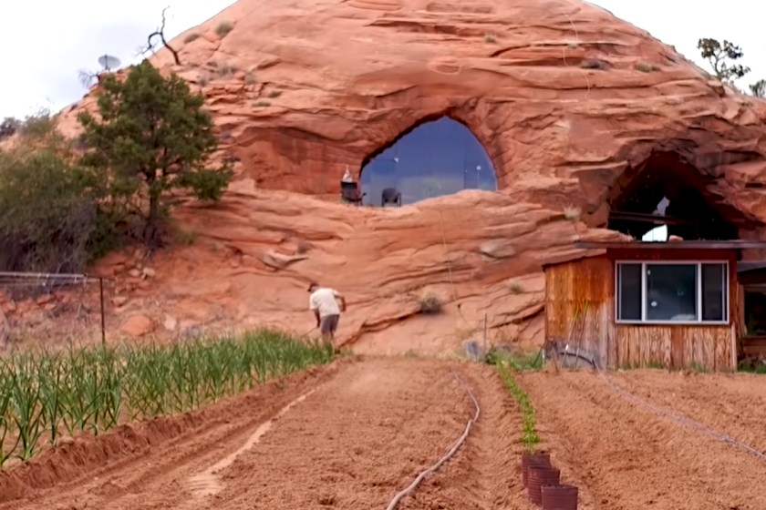 Man Builds Incredible Off-Grid Cave Home in Mountains of Utah - Wide ...