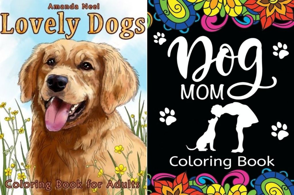 Dog Coloring Books: 6 Books for Adults + Stress Relief