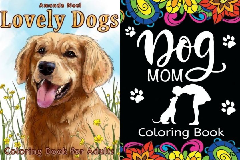 Dog Coloring Books: 6 Books for Adults + Stress Relief