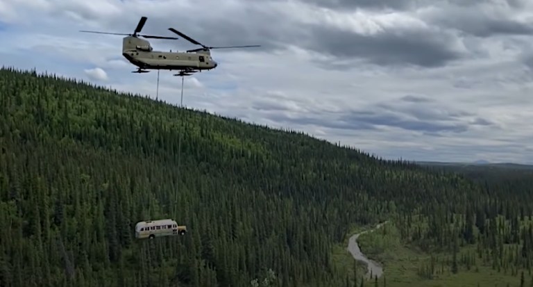Famous "Into the Wild" Bus Removed from Alaskan Wilderness Out of ...