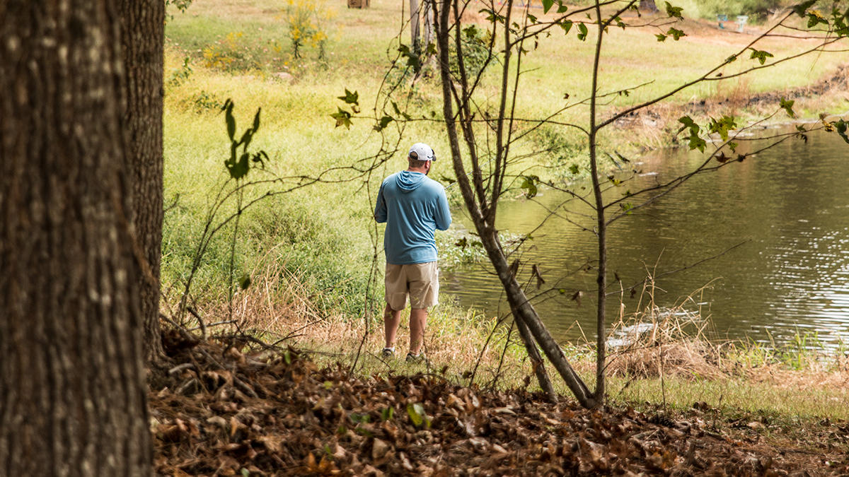Angler Explains How to Bank Fish in Low-Water Conditions - Wide Open Spaces