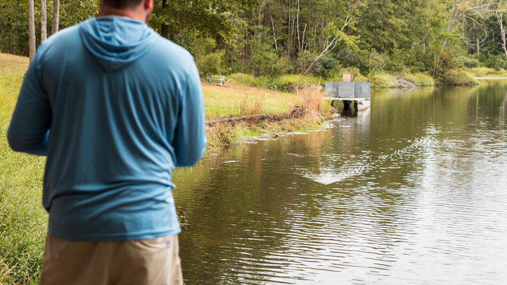 Angler Explains How to Bank Fish in Low-Water Conditions - Wide Open Spaces