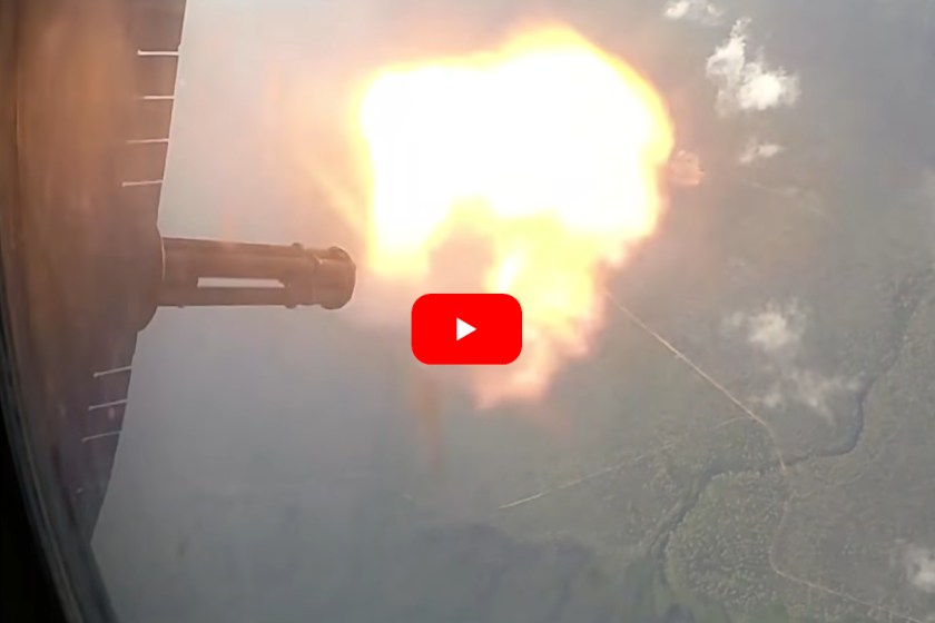 Witness the AC-130 Gunship's Awesome Firepower From Inside the Plane ...