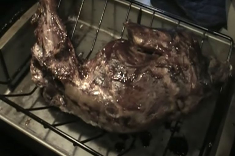 Cooking Raccoon in the Oven - Wide Open Spaces