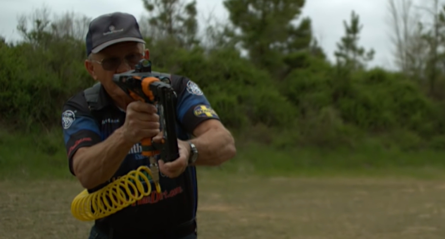 Jerry Miculek's Hilarious Slow-Motion "Tactical Assault Staple Gun ...