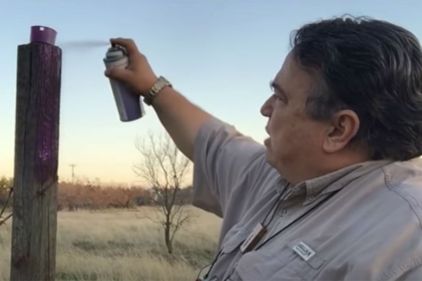 No-Trespassing Purple Paint: What It Means and What to Do