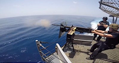 U.S. Sailors Put the Mighty M2 Browning Machine Gun Through Its Paces ...