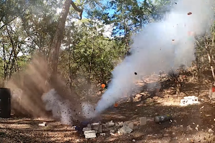 .50 BMG Fired at Full Scuba Tanks Leads to Spectacular Results - Wide ...