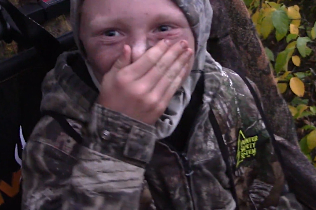 Wild Hunt for Giant Kansas Drop Tine Buck Leads to Soggy Water Recovery ...