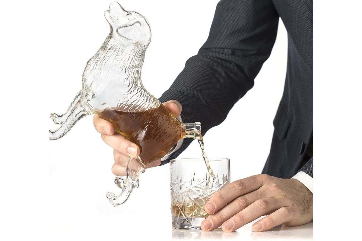 This Dog Whiskey Decanter Is the Perfect Gift for Whiskey & Dog Lovers