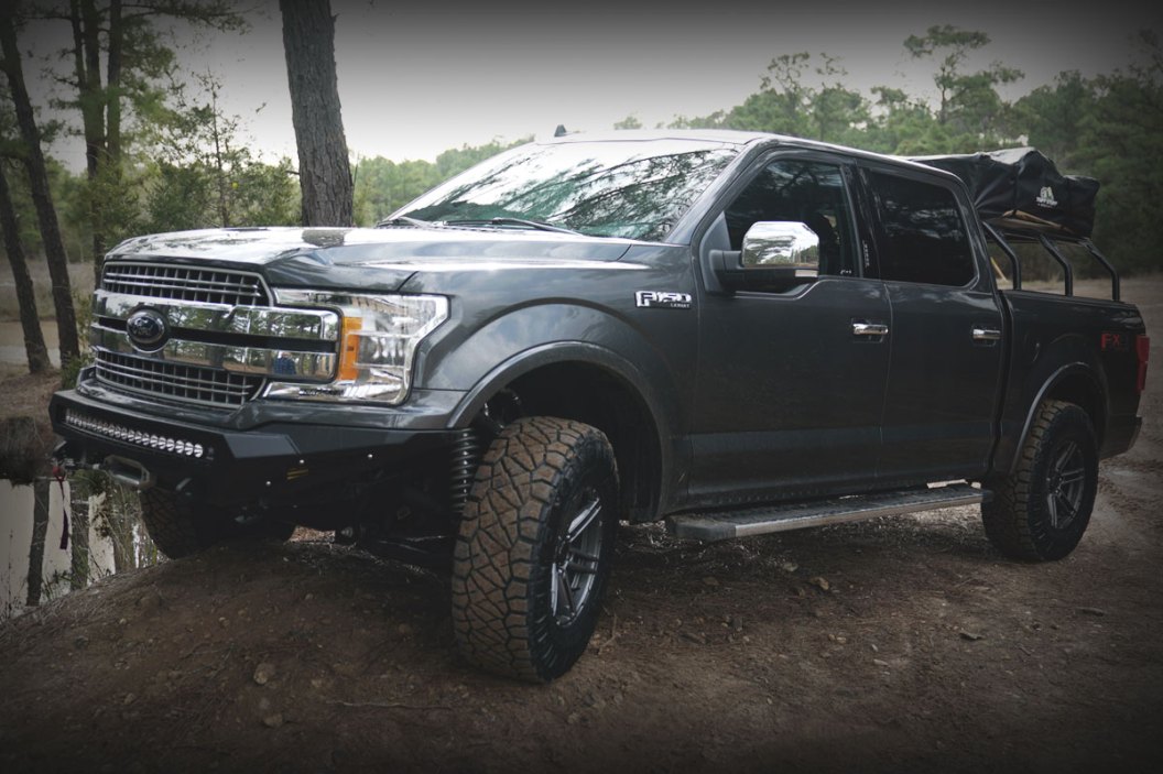 A.D.D. Bumpers Mounted Perfectly on Our F-150 Giveaway Truck