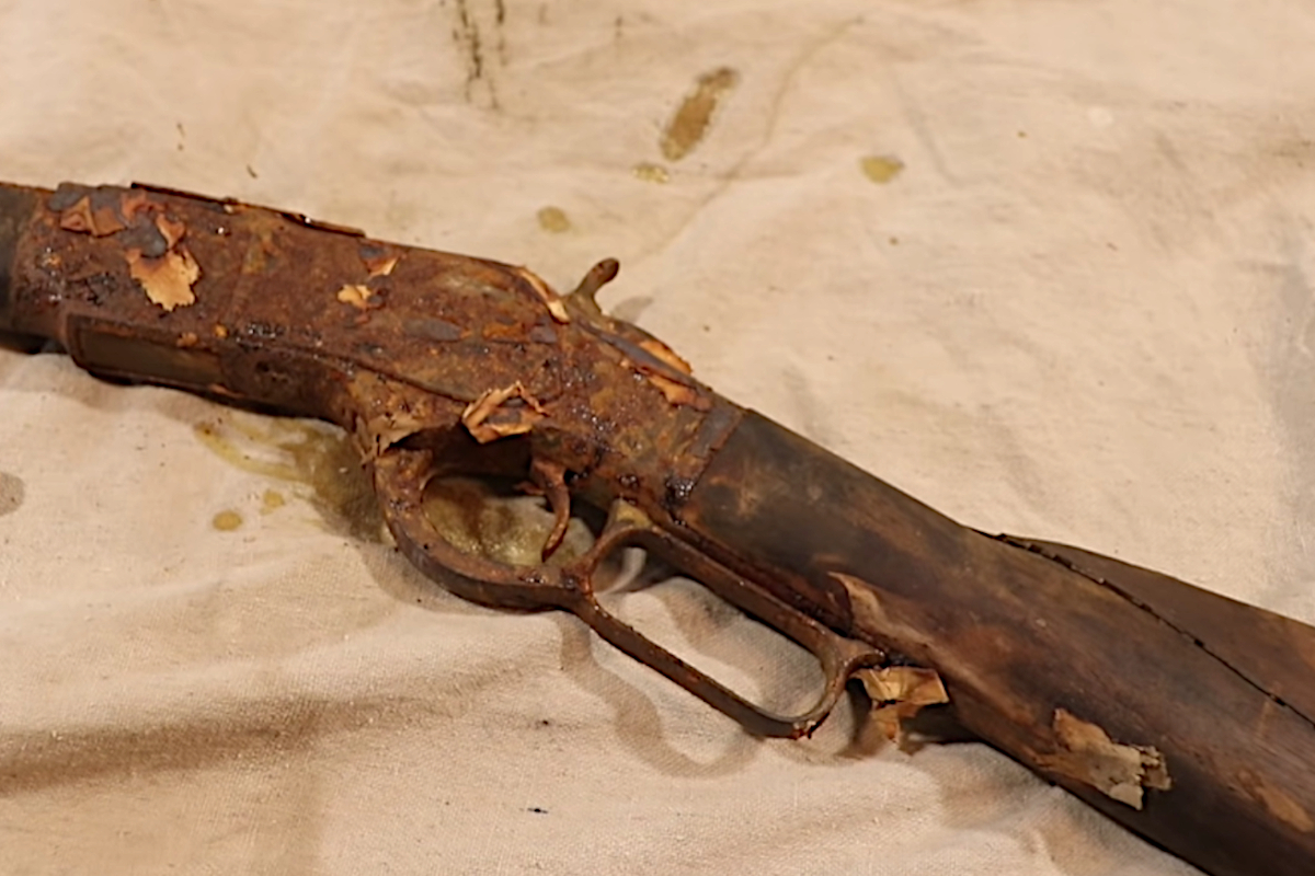 Rusted, 140-Year Old Winchester 1873 Gets Major Restoration - Wide Open ...