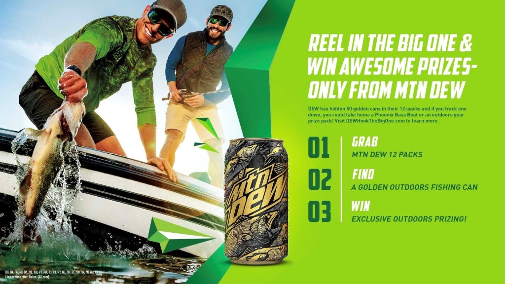MTN DEW Giving Away Bass Boats and Other Fishing Prizes in "Hook the ...