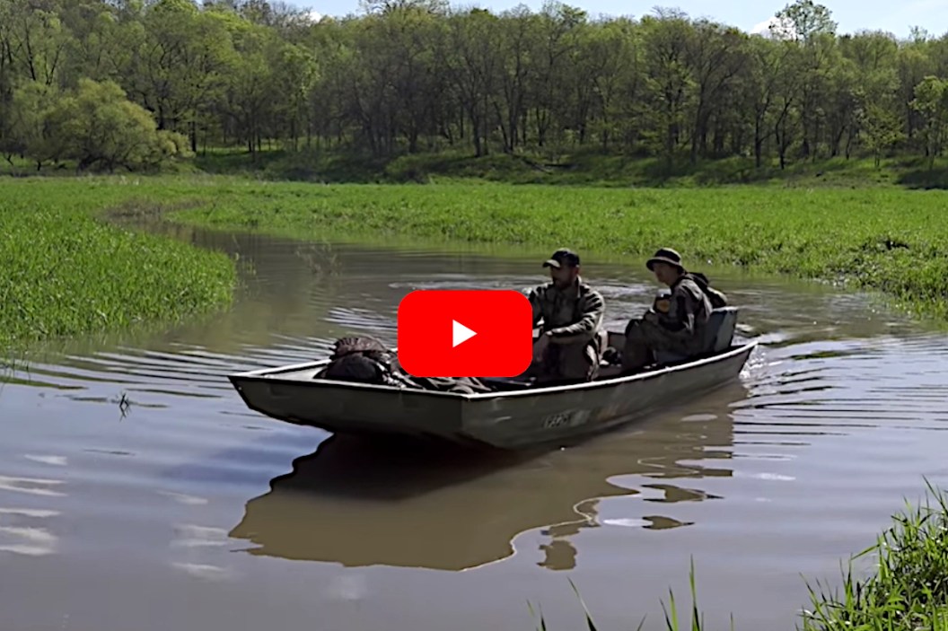 Turkey Hunting by Boat Pays Off with Big Public Land Gobbler - Wide ...