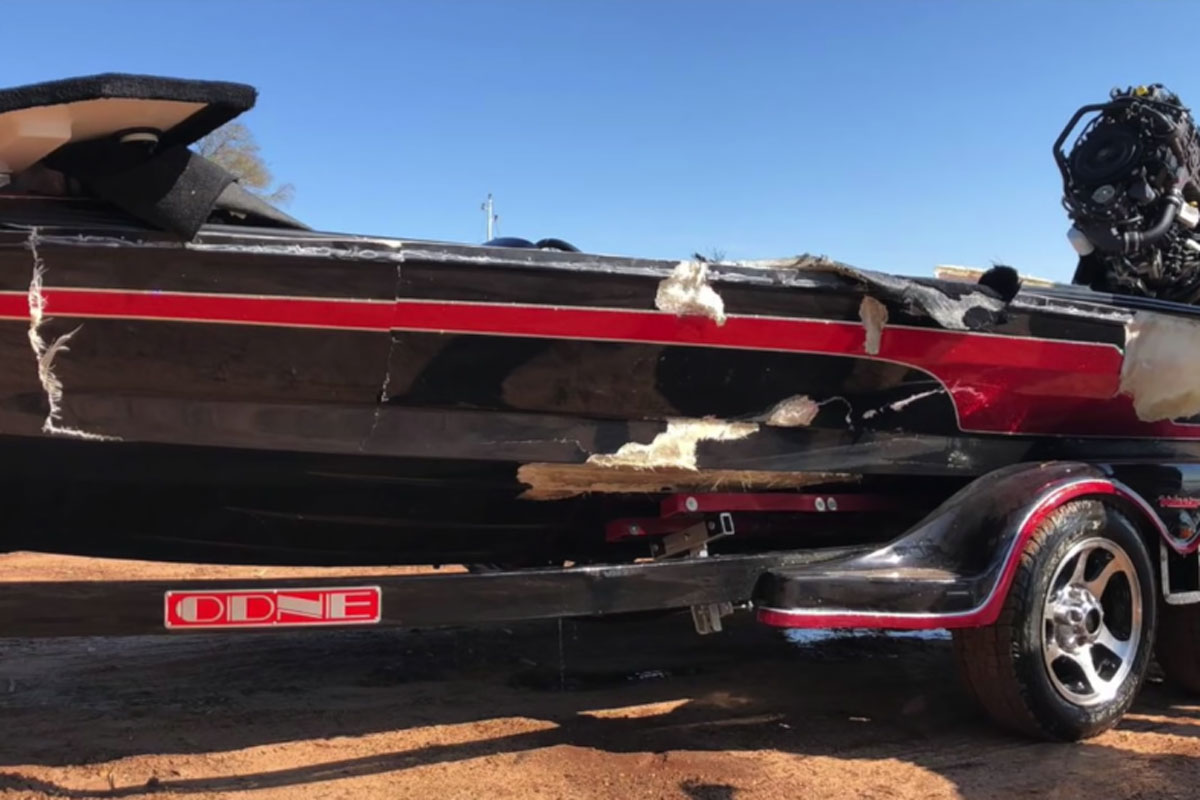 Bass Boat Crashes at 102 MPH - Wide Open Spaces
