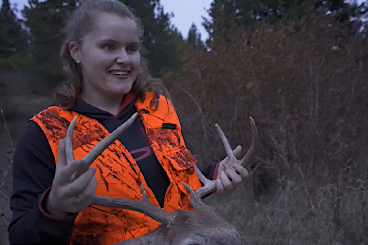 Blind Hunter Harvests Dandy Buck For Her First Deer Ever - Wide Open Spaces