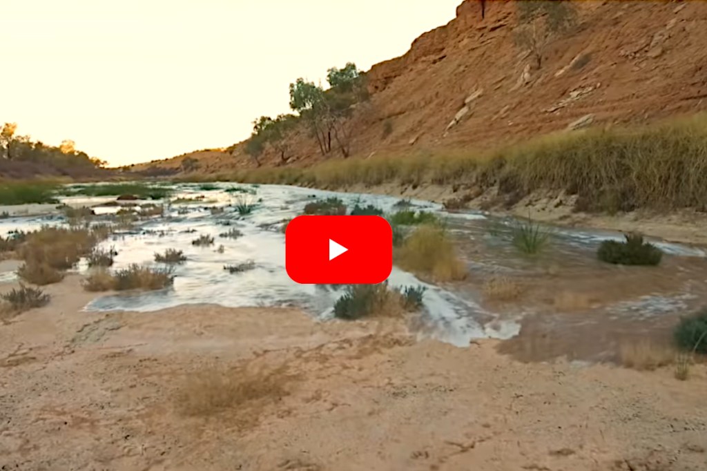 Floodwaters Spectacularly Re-Fill a Long Dried-Up Lake - Wide Open Spaces