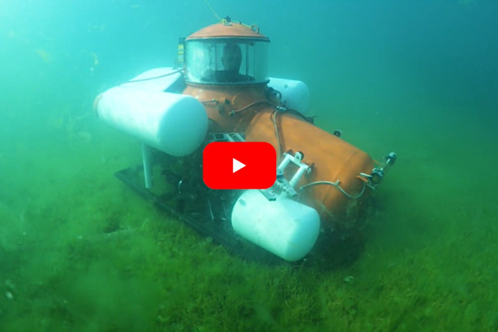 Man Builds Homemade Submarine and Takes It To Bottom of a Lake - Wide ...