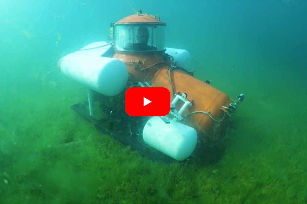 Man Builds Homemade Submarine and Takes It To Bottom of a Lake - Wide ...
