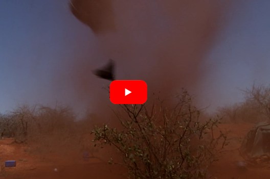 Dust Devil Rips Through Filmmaker's Campsite, Sending Tents Flying ...