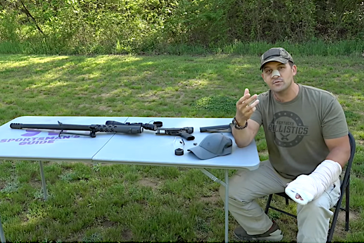 YouTuber Breaks Down The Terrifying 50 Caliber Explosion That Nearly ...