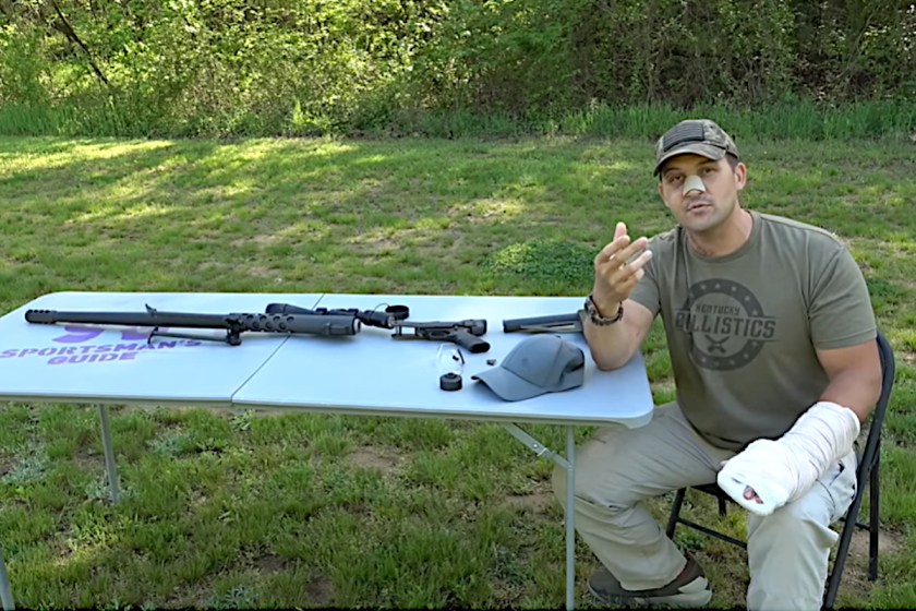 YouTuber Breaks Down The Terrifying 50 Caliber Explosion That Nearly ...