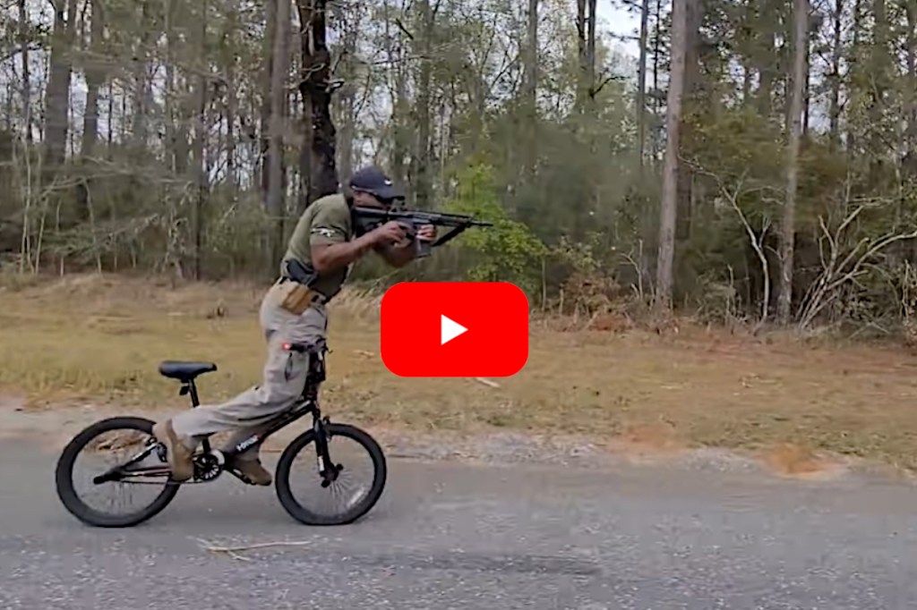 Bike Self Defense Shooting Drill Requires Marksmanship and Balance ...