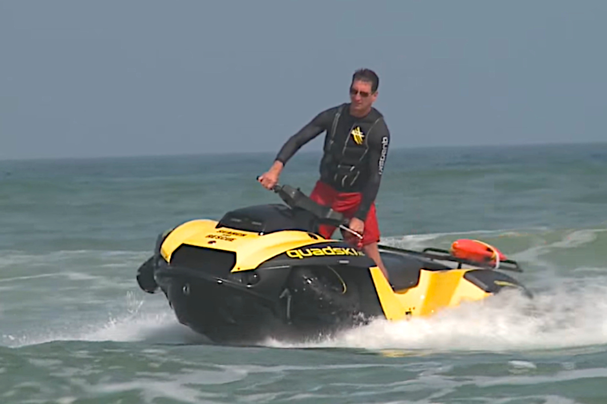The Quadski Amphibious ATV Goes From Land to Sea Effortlessly - Wide ...