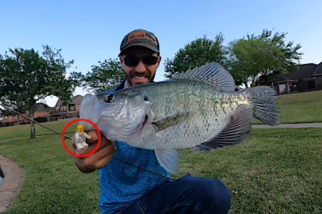 Angler Uses Lego Figure as Lure, Unexpectedly Lands Big Crappie - Wide ...