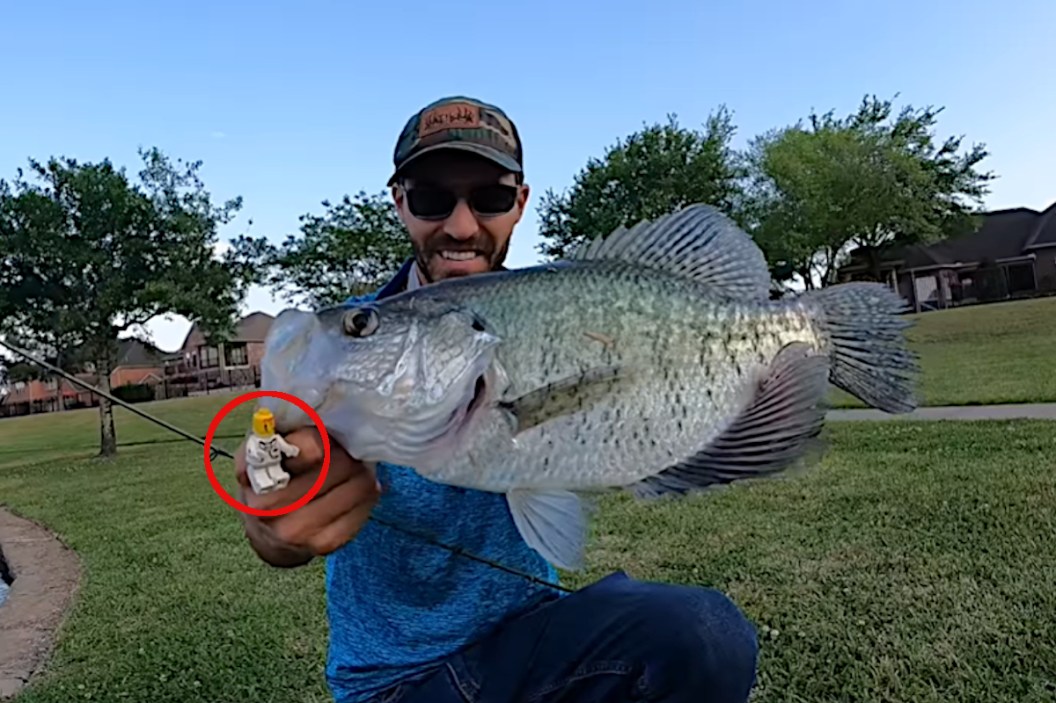 Angler Uses Lego Figure as Lure, Unexpectedly Lands Big Crappie - Wide ...