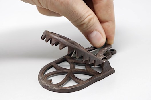 Wicked-Looking, 140-Year-Old Mouse Trap Gets One Final Catch Before ...