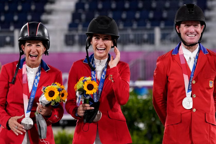 Jessica Springsteen Wins First Olympic Medal With US Equestrian Team