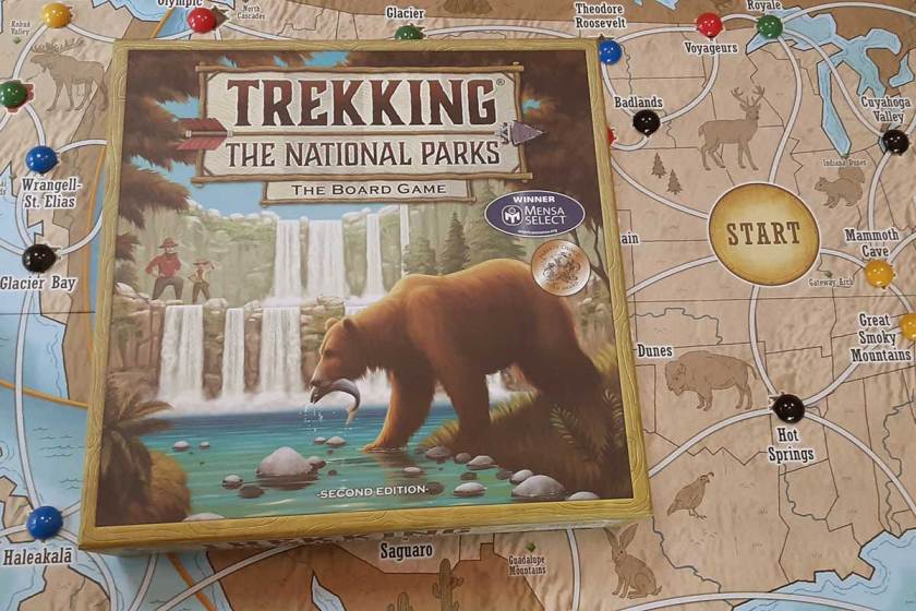 Trekking the National Parks Board Game: An Award-Winning Game Honoring ...