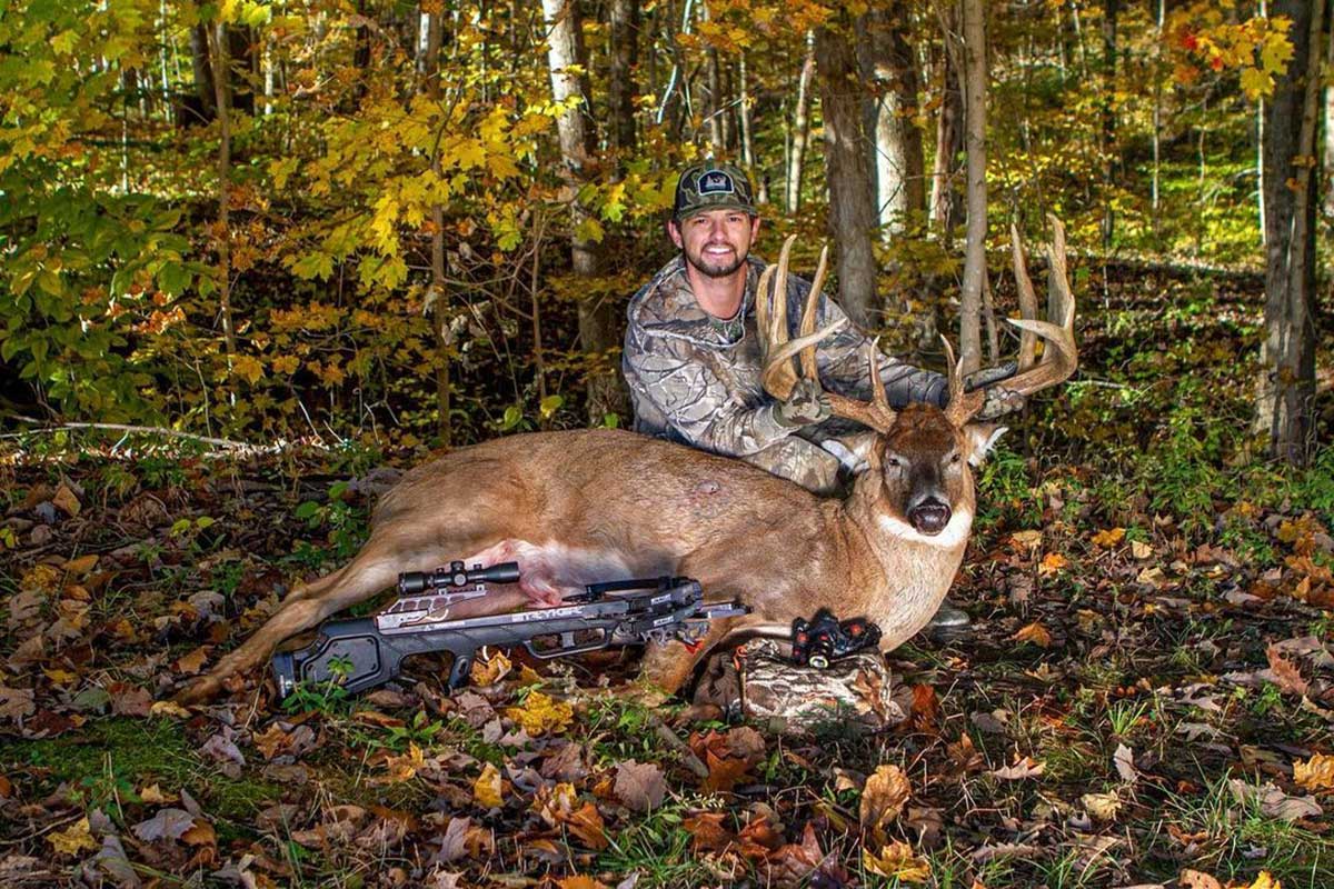 Indiana Hunter Reacts to His 211-Inch Typical Whitetail Likely Becoming ...