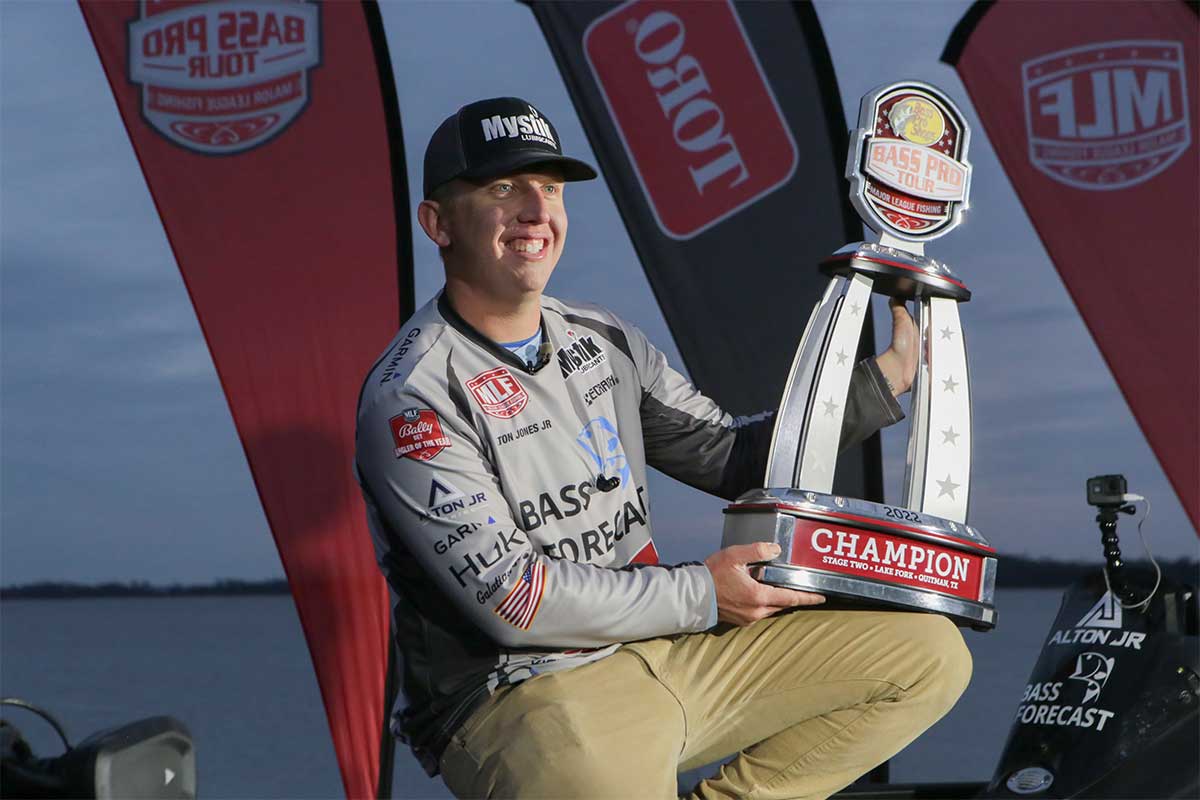 Alton Jones Jr. Brings Home Bass Pro Tour Stage Two Victory on Lake ...