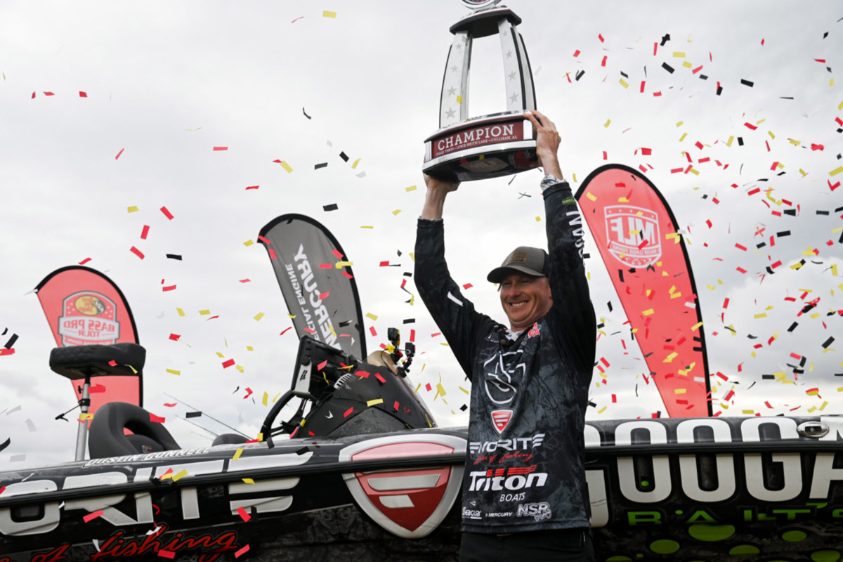 Dustin Connell Claims Stage Three at Lewis Smith Lake - Wide Open Spaces