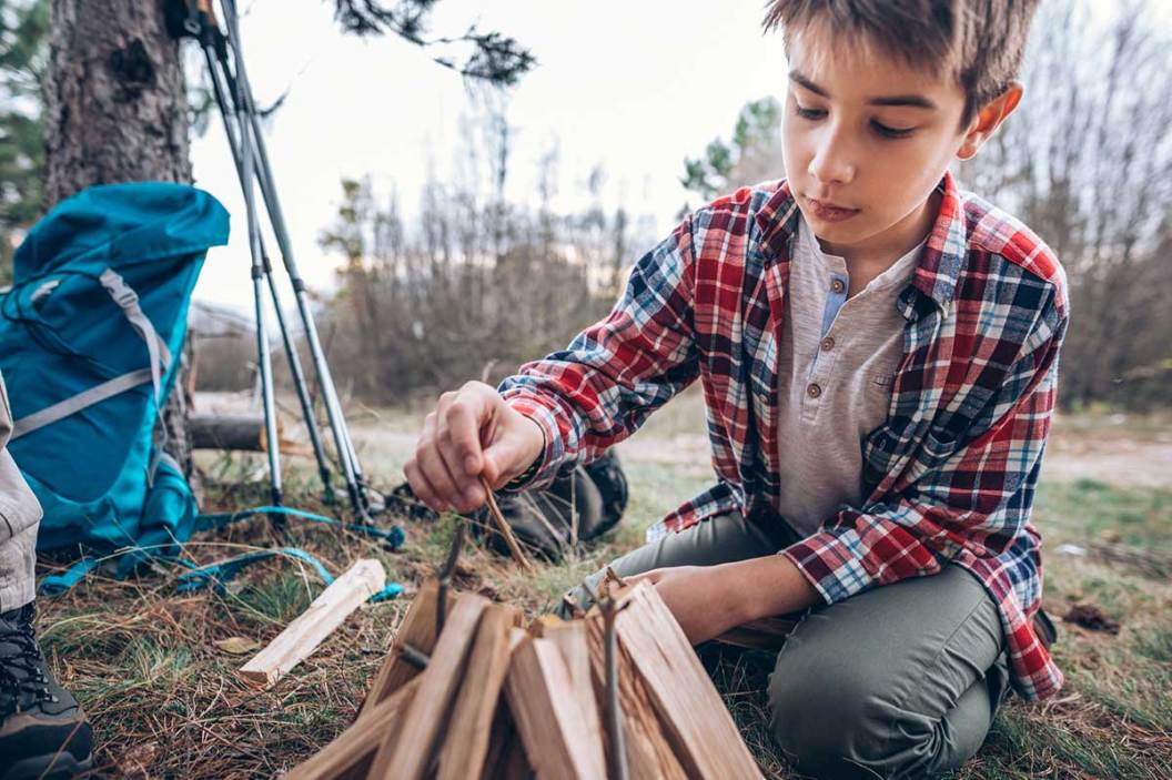 Wilderness Survival Skills for Kids: 5 Things to Teach Them Early