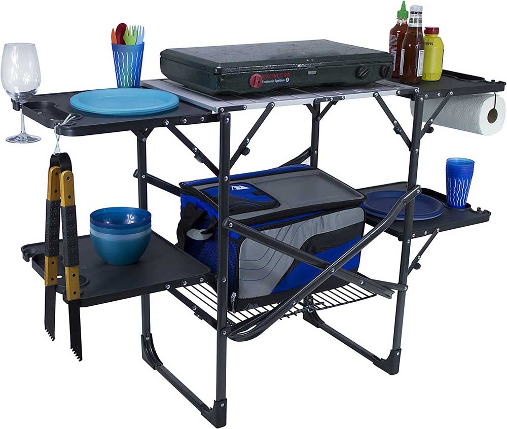 GCI Outdoors Slim-Fold Cooking Station Review