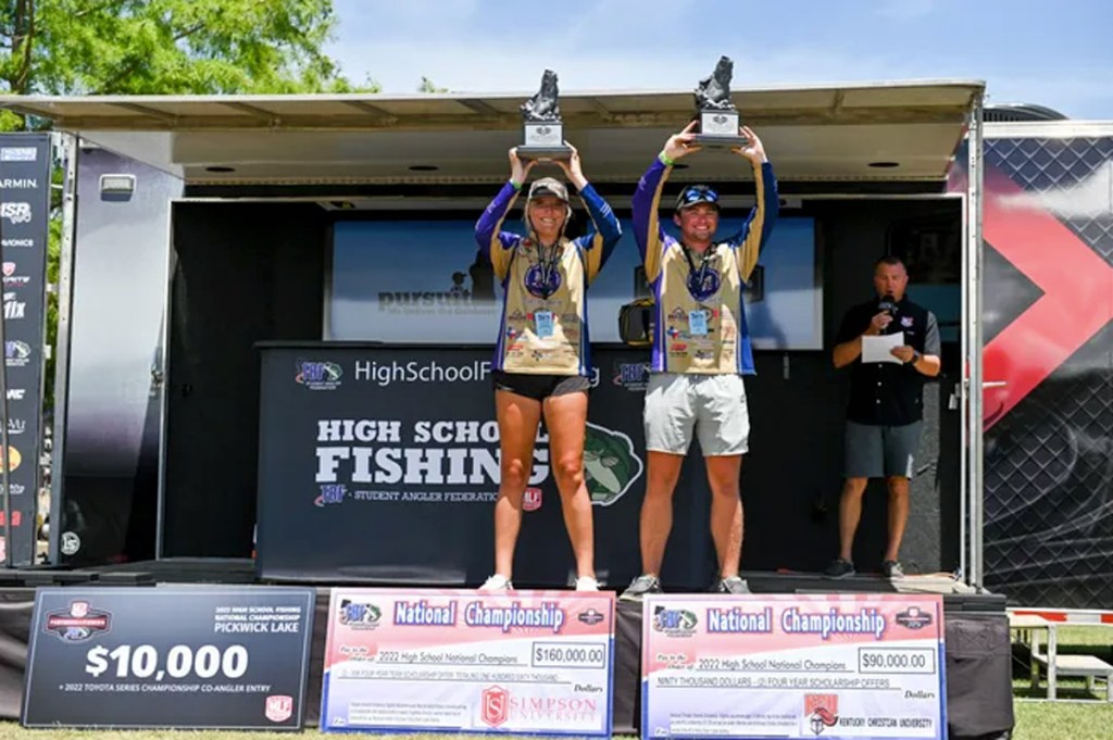 Female Angler Makes History, High School Duo Wins Fishing Championship ...